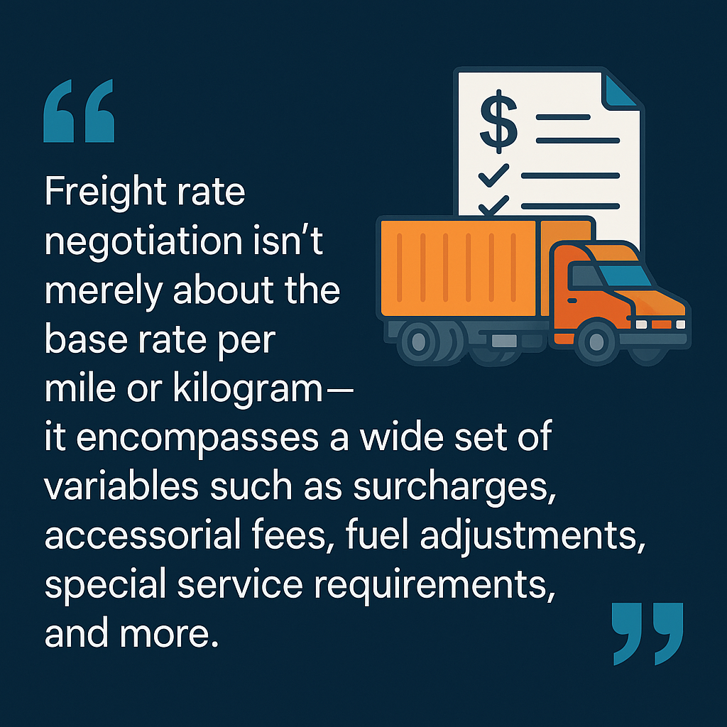 What Is Freight Negotiation?