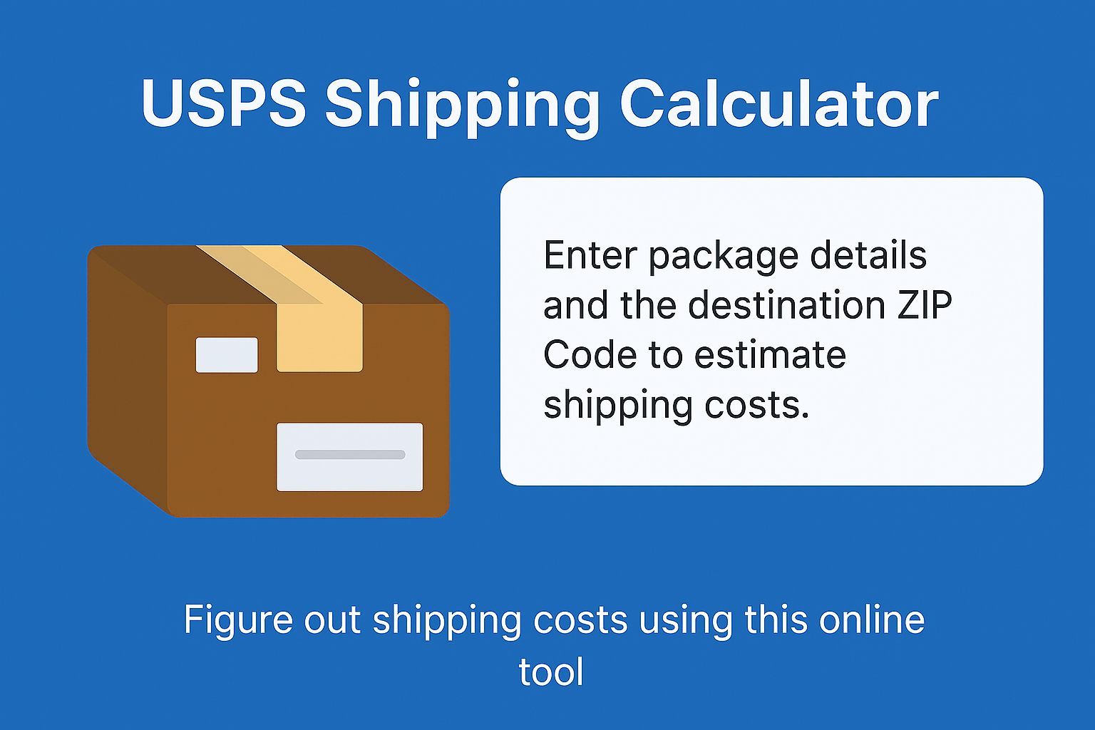 USPS Shipping Calculator