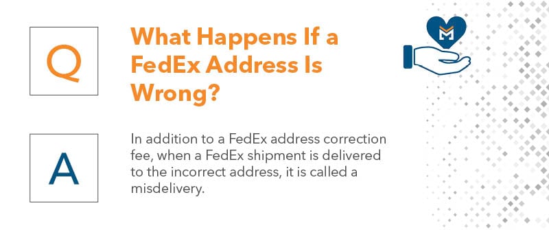 UPS & FedEx Address Correction Fees