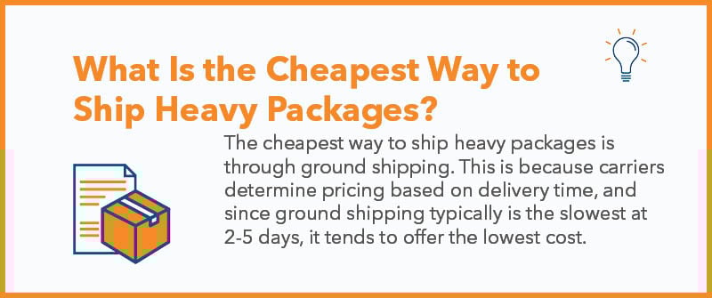 Is It Cheaper to Send a Heavy Package with UPS or USPS?