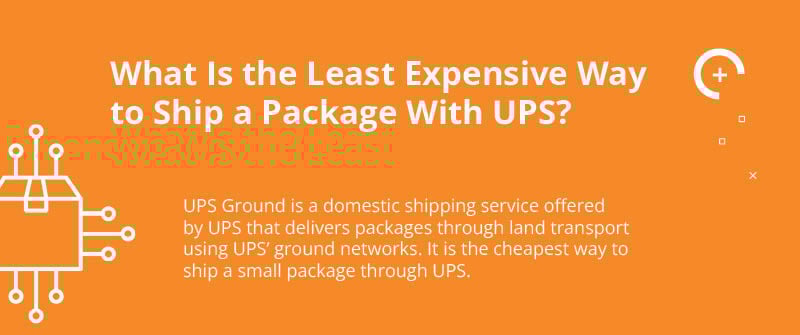 What Is the Cheapest Way to Ship UPS?