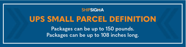 UPS Small Parcel Size