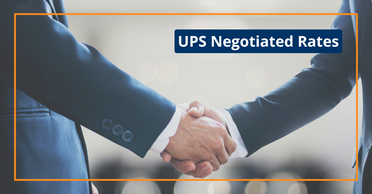 UPS Negotiated Rates